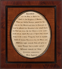 Current Selections of Antique Samplers (click image for more ...