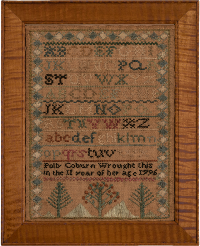 Current Selections of Antique Samplers (click image for more ...