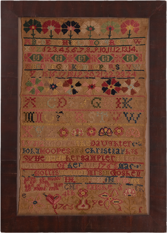 Current Selections of Antique Samplers (click image for more ...