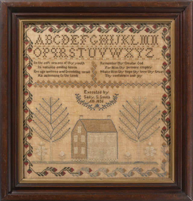 Current Selections of Antique Samplers (click image for more ...