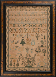 Current Selections of Antique Samplers (click image for more ...